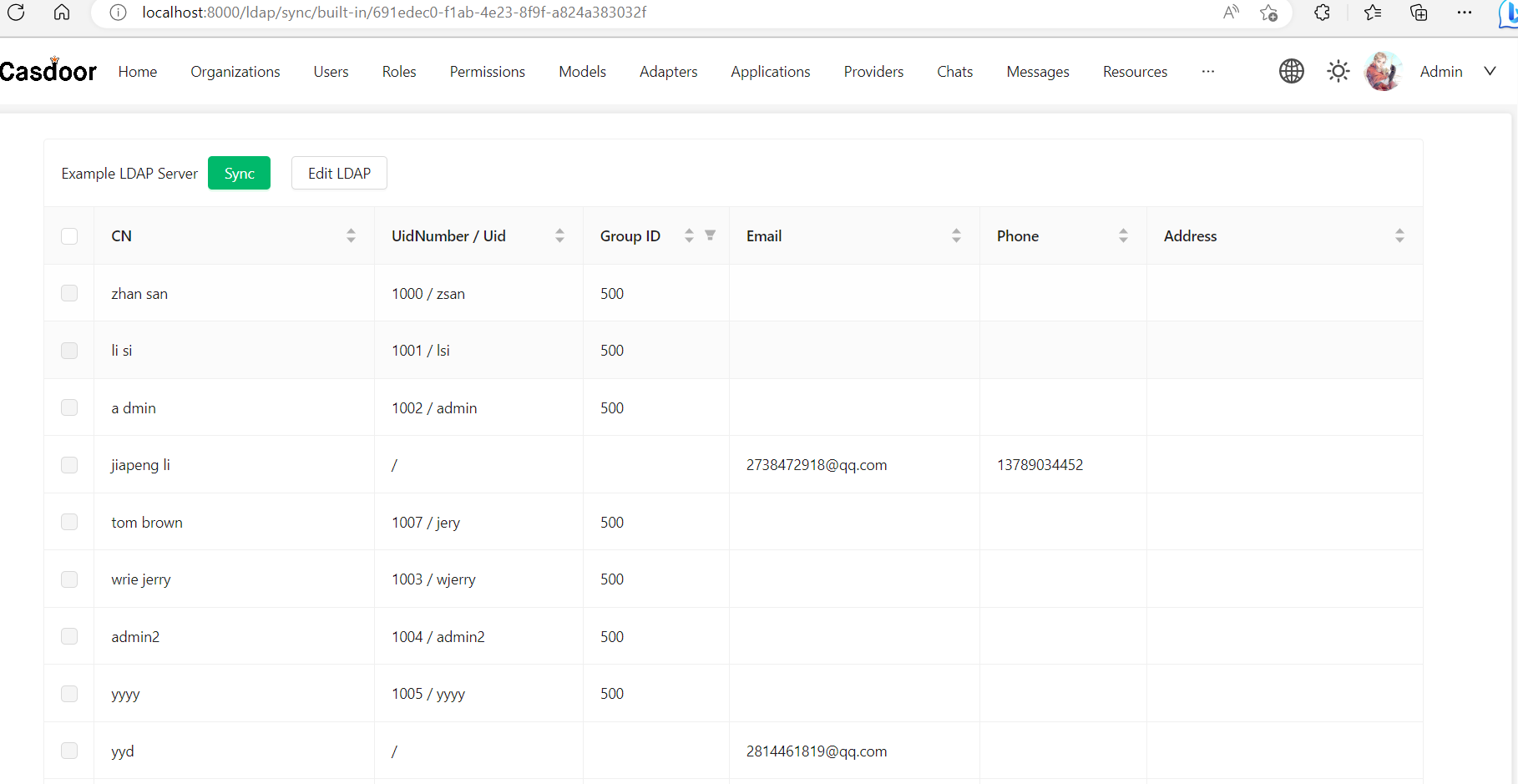 Bug: Organization LDAPs can not sync Windows AD users · Issue #1740 · casdoor/casdoor · GitHub