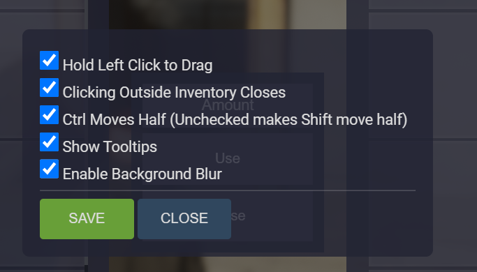 [suggestion] Inventory Settings · Issue #223 · qbcore-framework/qb-inventory · GitHub
