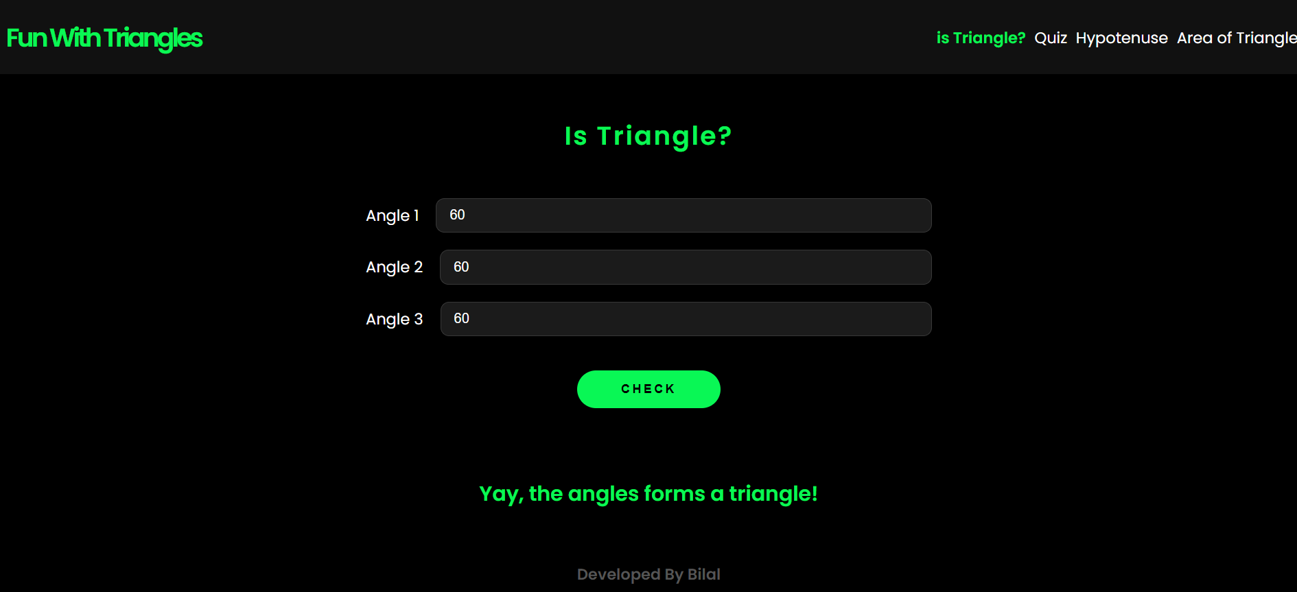 marktwelve-funwithtriangles - Codesandbox