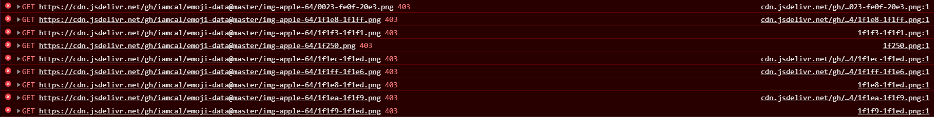 cdn.jsdelivr responds 403 · Issue #182 · ealush/emoji-picker-react · GitHub