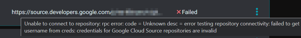 How to add Google Cloud Source Repo to ArgoCD hosted in GKE? · Issue #3379 · argoproj/argo-cd ...
