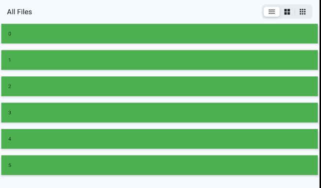 Changing `crossAxisCount` programmatically doesn't rearrange items in one row · Issue #194 ...