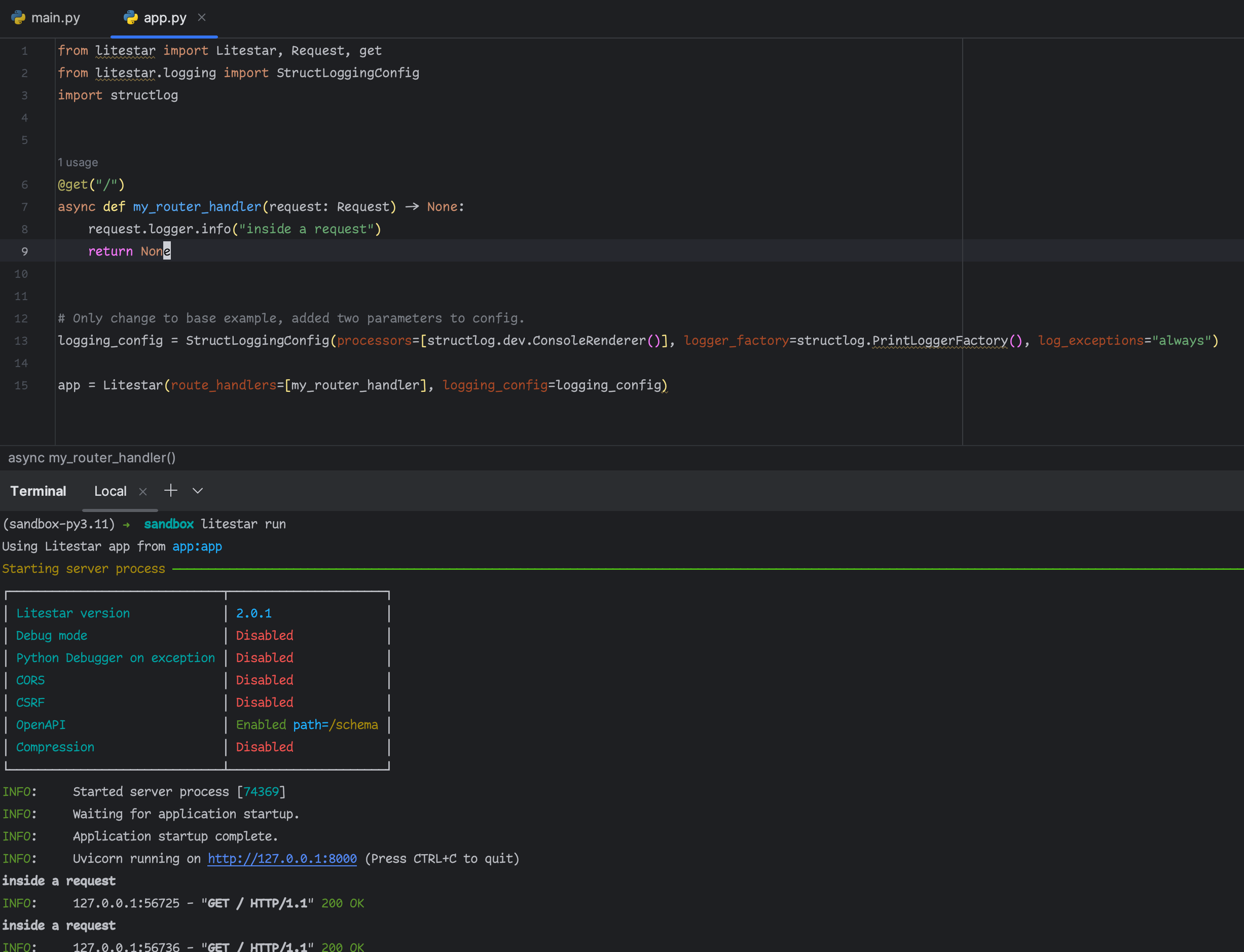 Bug: Using `structlog.dev.ConsoleRenderer` causes `TypeError: can only concatenate str (not ...