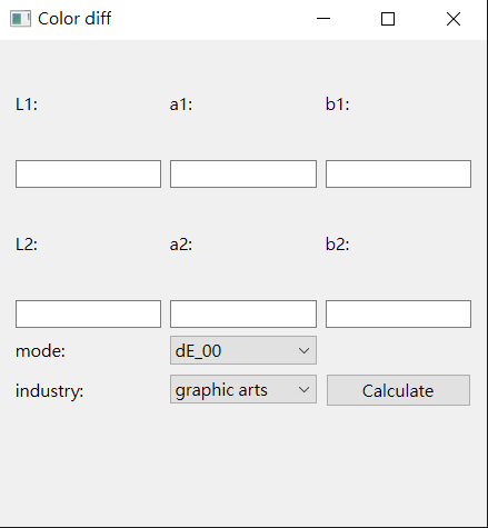 GitHub - LUN000/ColorCalculator: Package exe of color space ...