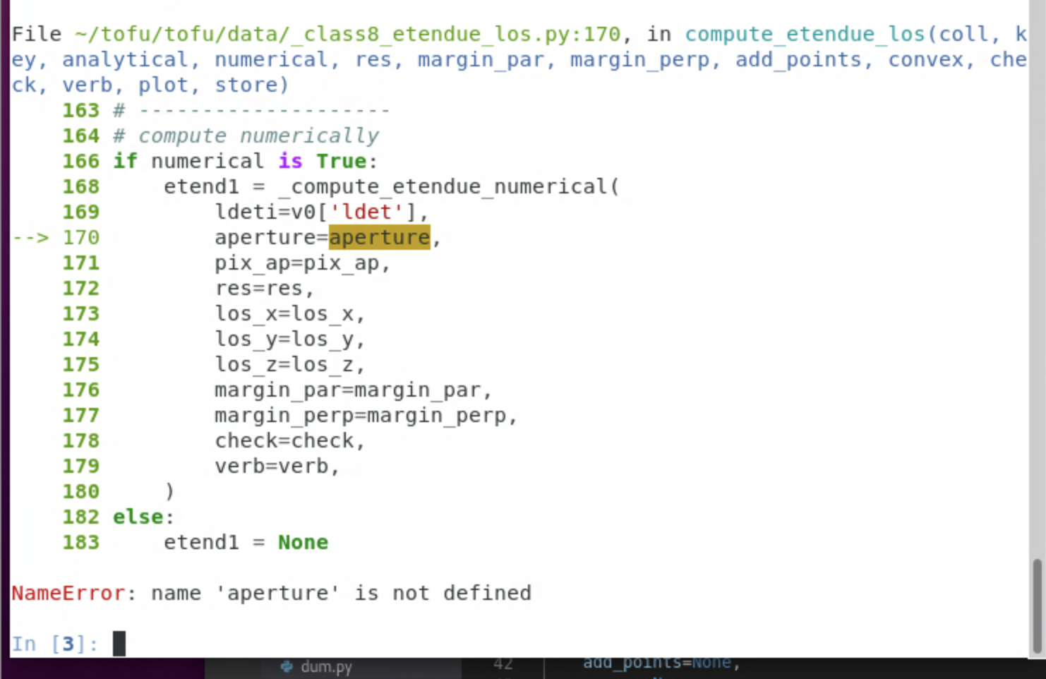 Numerical Etendue calculation using old variable names · Issue #722 · ToFuProject/tofu · GitHub
