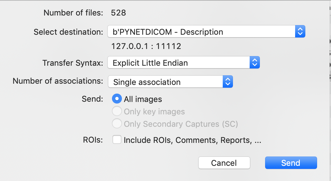 Send / Export issue with Nuclear Medicine Images · Issue #591 · horosproject/horos · GitHub