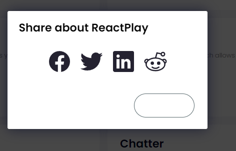 🐛 [Bug report]: Cancel button on share social medial modal is invisible · Issue #177 · reactplay ...