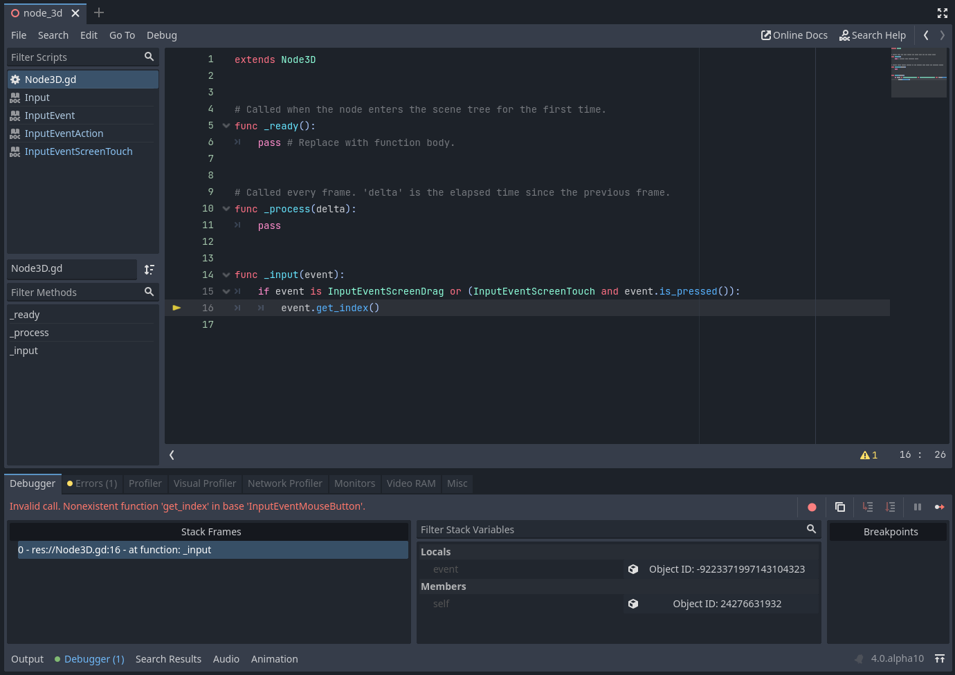 InputEventScreenTouch and InputEventMouseButton mismatch bug · Issue #62161 · godotengine/godot ...