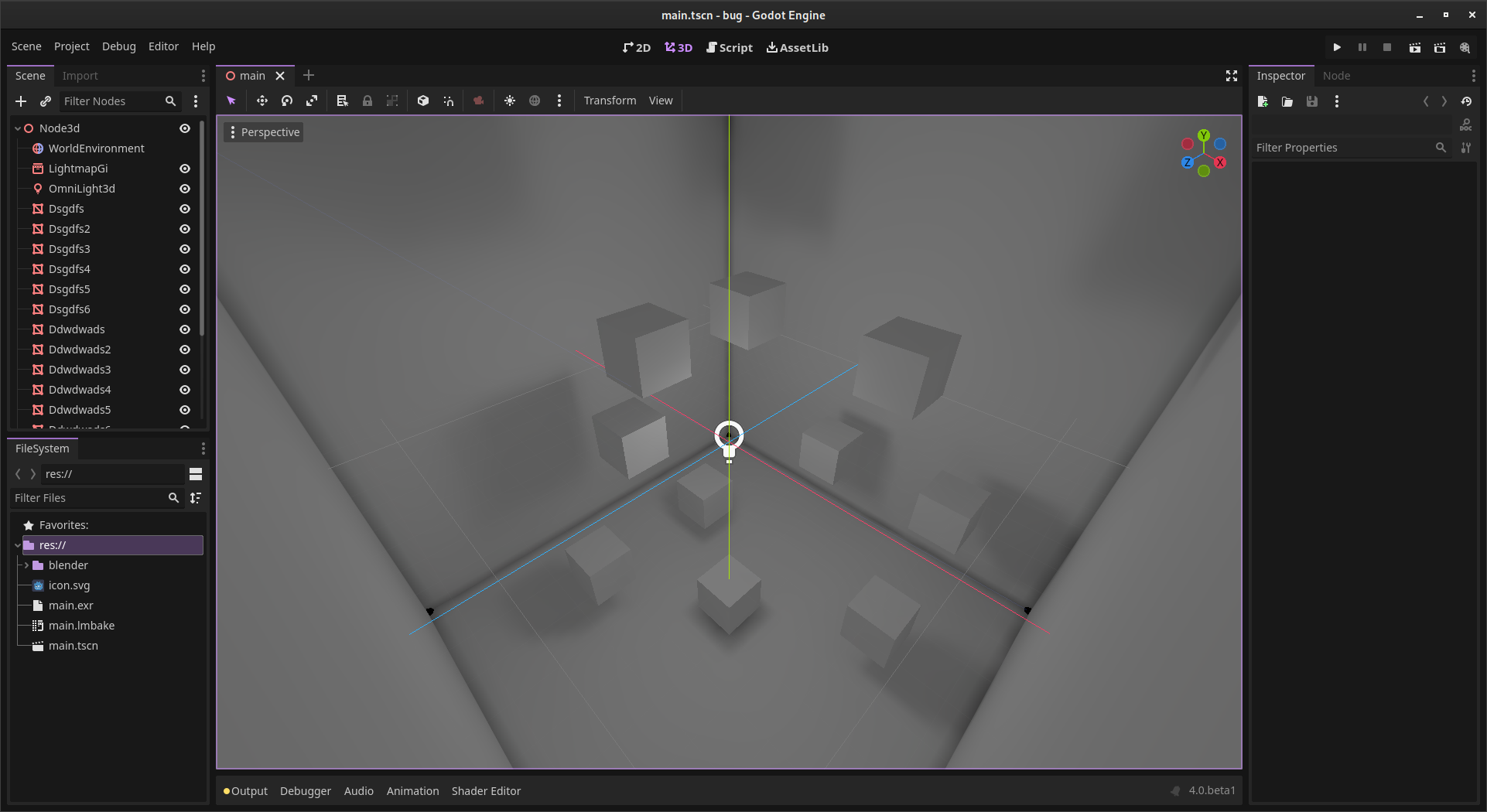 LightmapGI: lightmap doesn't work in godot 4.0 beta 2. · Issue #66629 · godotengine/godot · GitHub