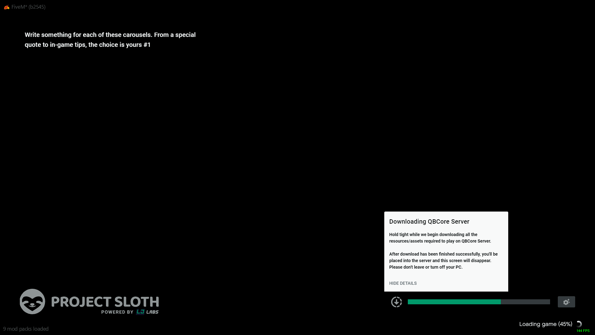 Video Issue · Issue #1 · Project-Sloth/ps-loading · GitHub