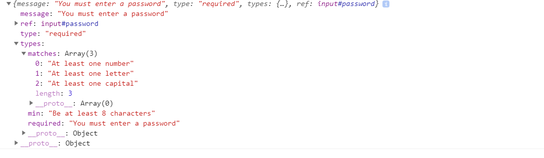 Can't access matches array as array · Issue #5587 · react-hook-form ... Can't access matches array as array · Issue #5587 · react-hook-form ...