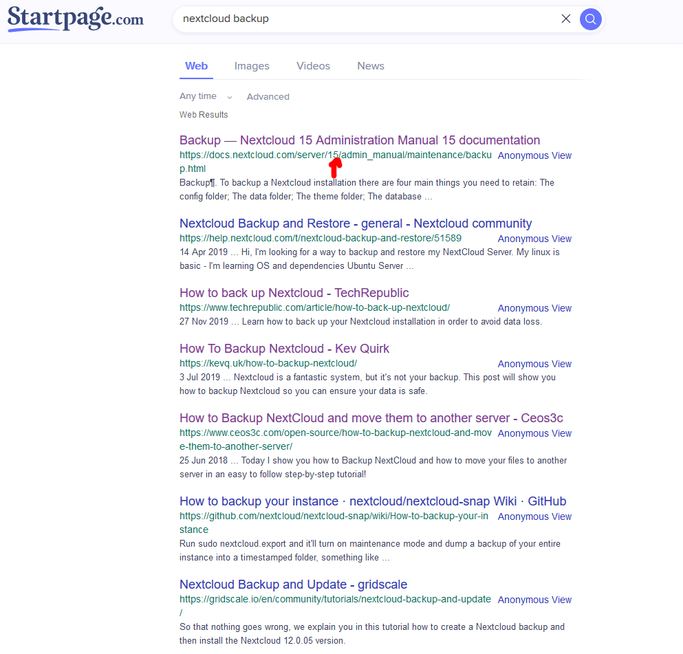 Nextcloud documentation from search engine often outdated · Issue #1825 · nextcloud ...