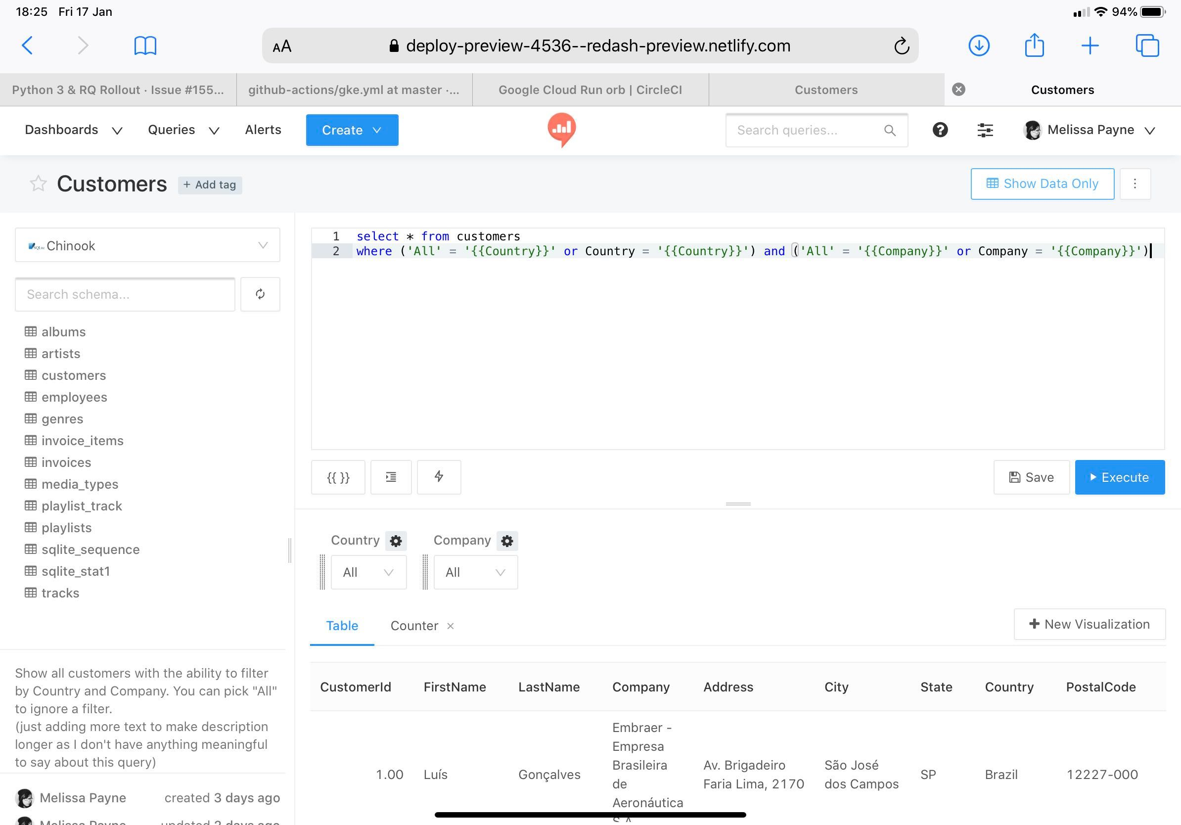 Redash query editor is buggy on iPad · Issue #4585 · getredash/redash · GitHub