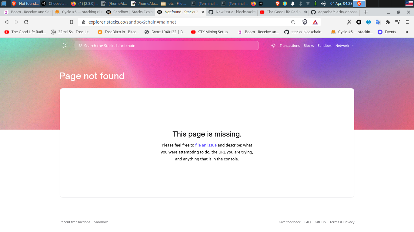 [2.3.0] Bug: · Issue #1104 · leather-io/extension · GitHub