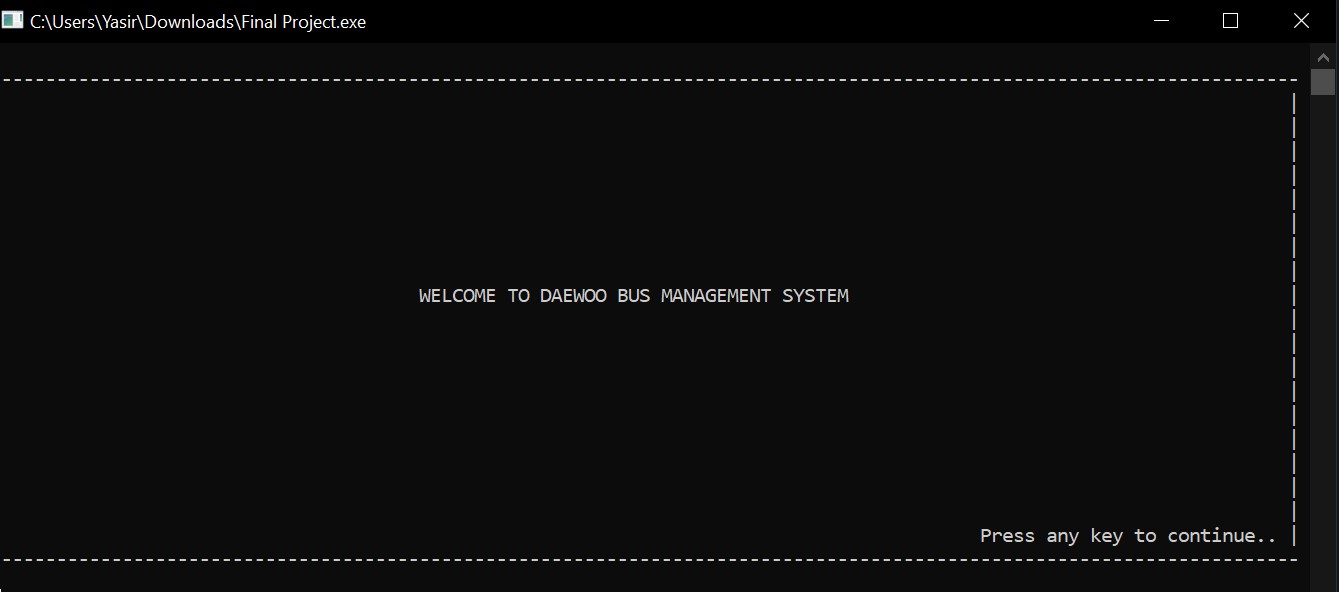 GitHub - YasirSiddique-dev/Bus-Management-System-using-C-: In this Bus Management System, Tree ...
