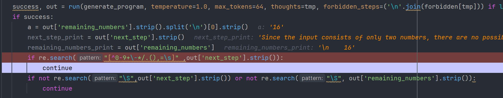 About generate_program regular expression · Issue #3 · iiis-ai/cumulative-reasoning · GitHub