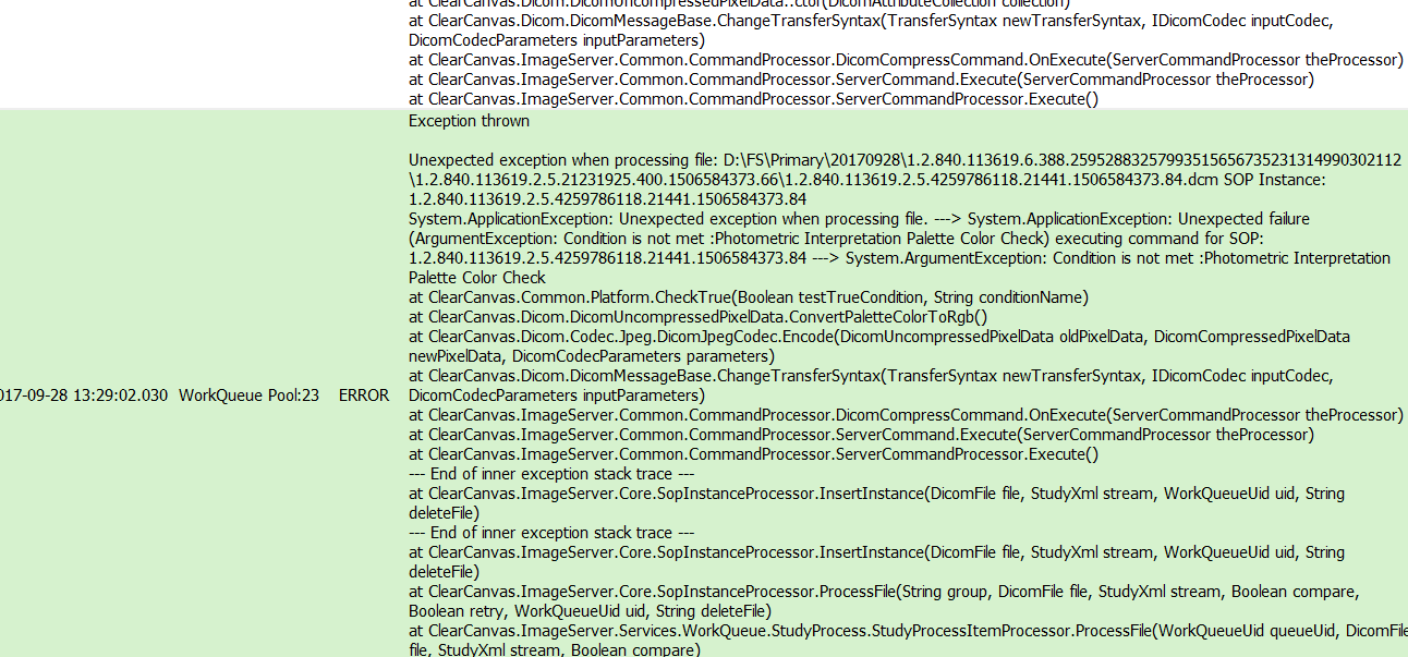 Jpeglossless compression error in imageserver · Issue #186 · ClearCanvas/ClearCanvas · GitHub