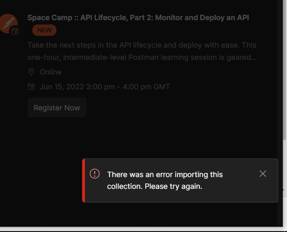 Run In Postman Button is not Importing Collection · Issue #7752 · postmanlabs/postman-app ...