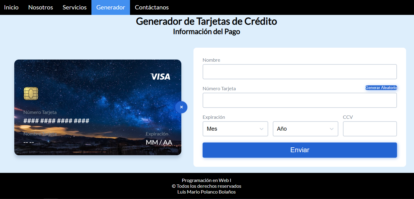GitHub - luispol/Generador_TarjetaCredito: Este repositorio cuenta con ...