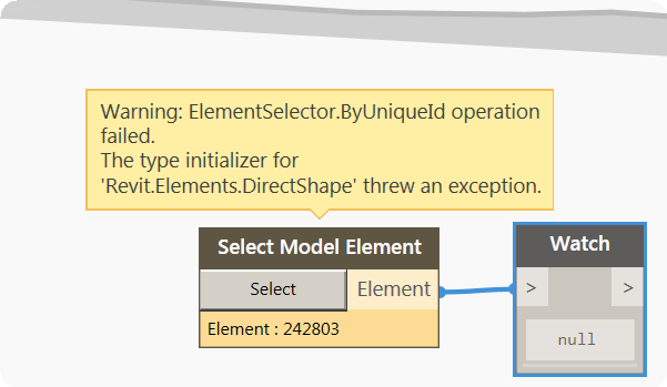 Dynamo Fails To Return Directshape Elements Not Created Through Dynamo · Issue 1719 · Dynamods