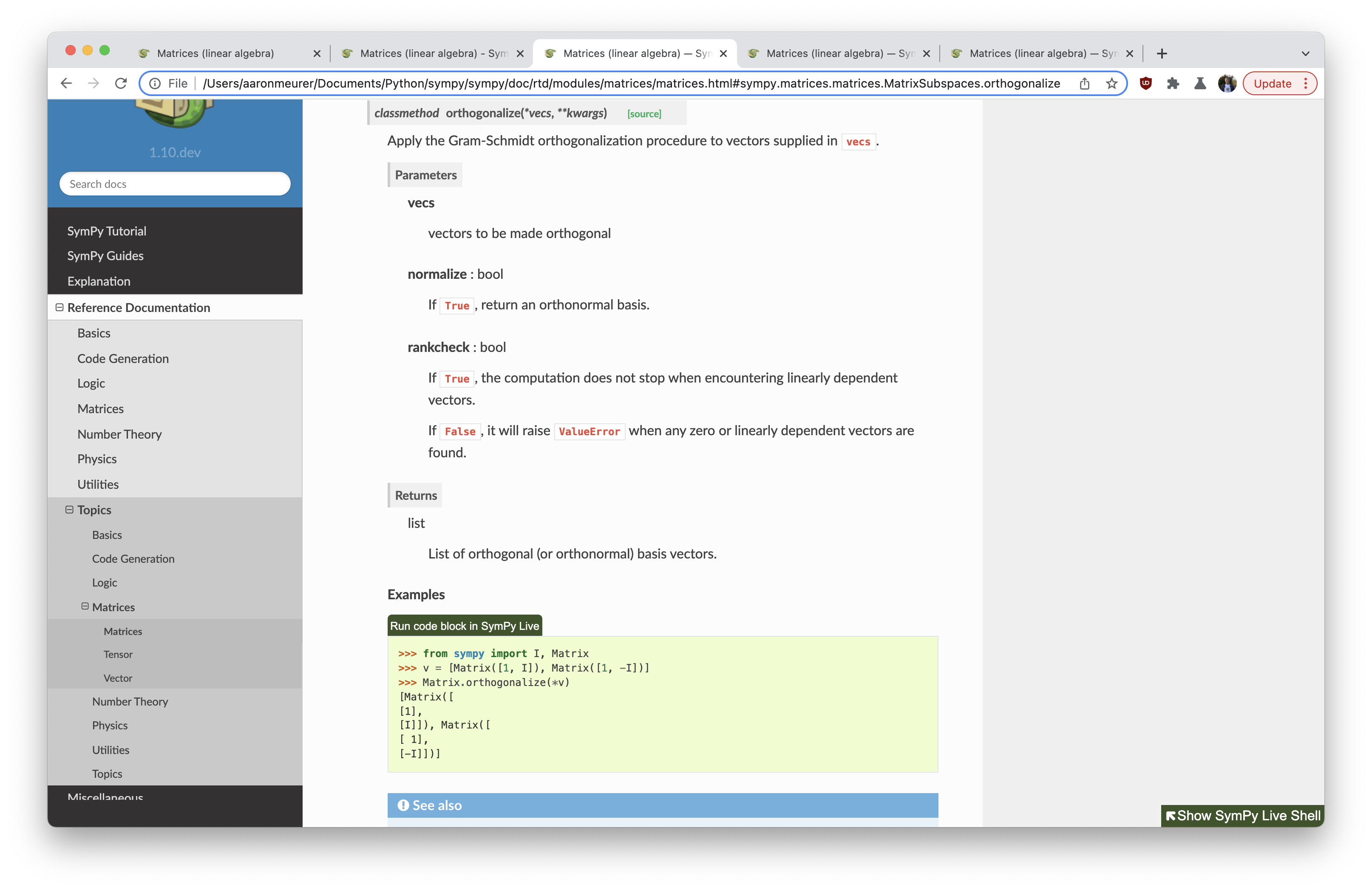 Improve documentation formatting by changing Sphinx theme · Issue ...