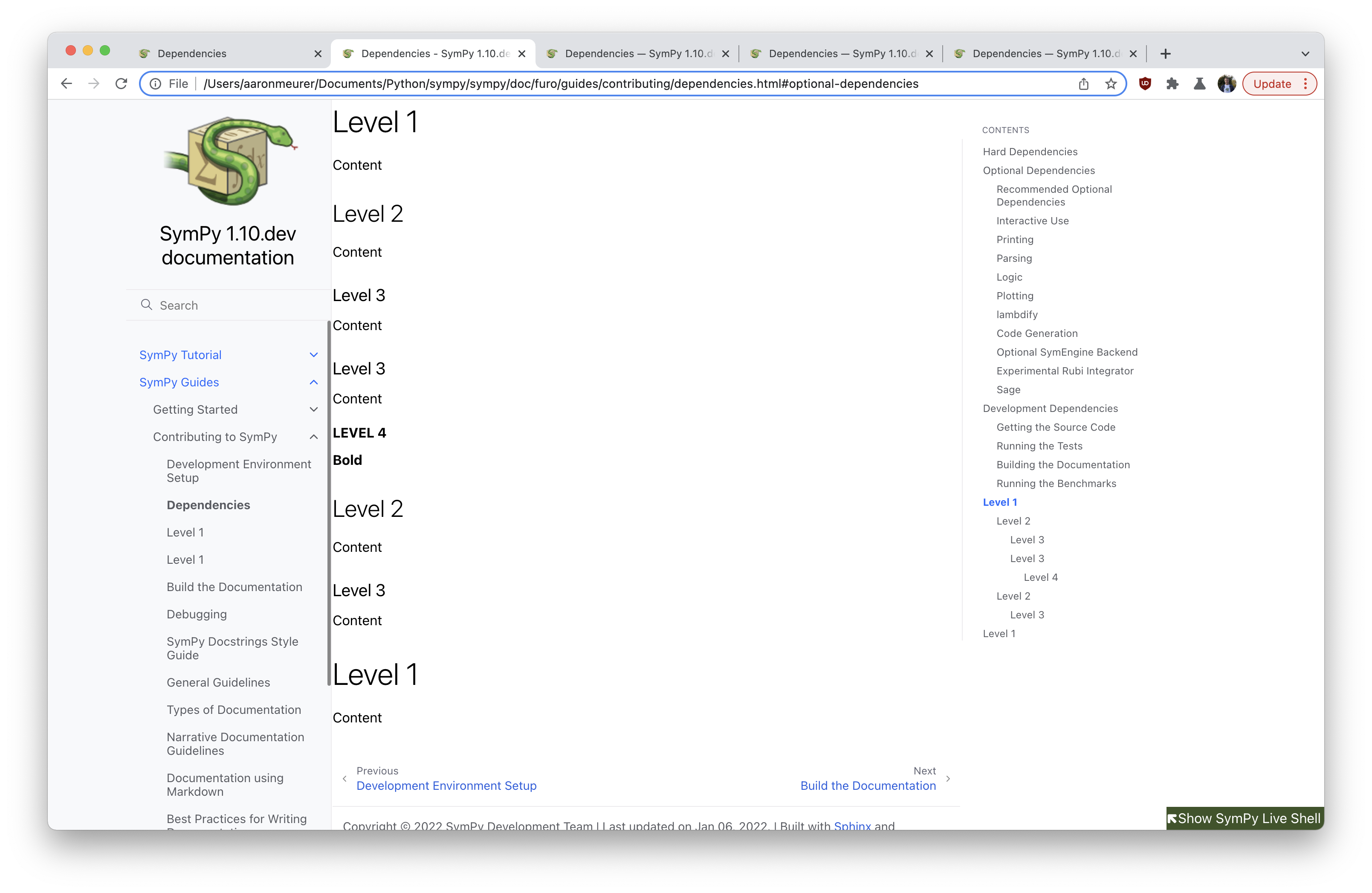 Improve documentation formatting by changing Sphinx theme · Issue ...