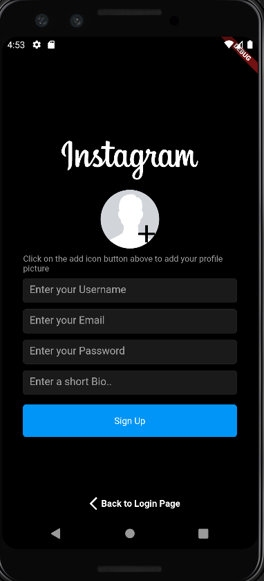 GitHub - shinjini25/instagram-clone-flutter: Developing Instagram app clone using Flutter and ...