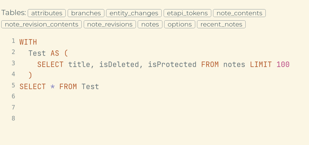 (Bug report) WITH clause does not work in SQL Console · Issue #2800 · zadam/trilium · GitHub
