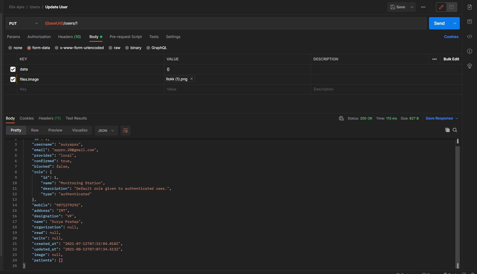 Cannot upload image in users table through api · Issue #10730 · strapi/strapi · GitHub
