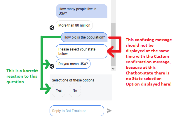 Chatbot Prompt Custom confirmation message · Issue #1101 · botpress/v12 · GitHub