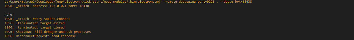 console.log(log) does not output in the console in debug node · Issue #40946 · microsoft/vscode ...