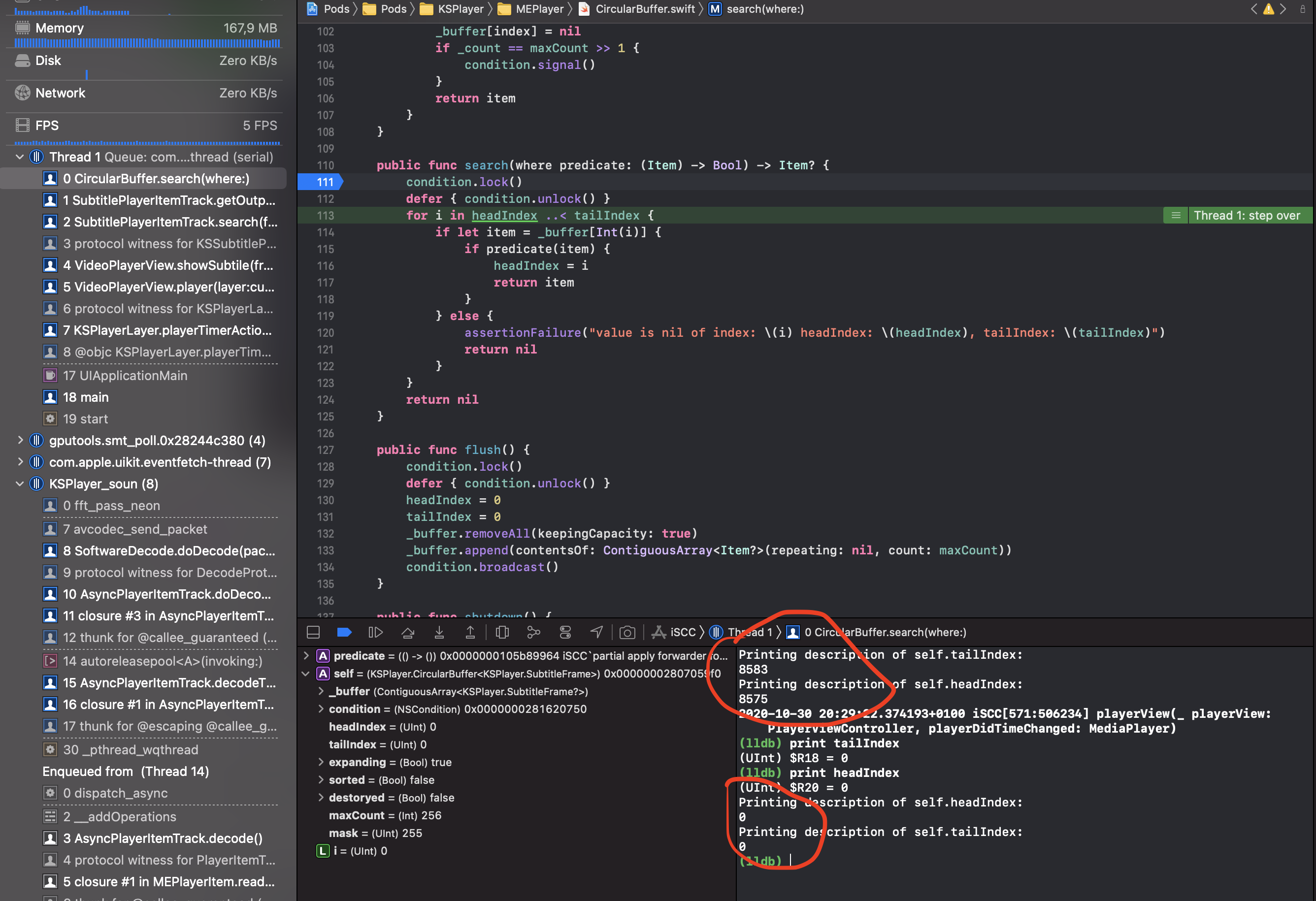 Crash player - index out of range · Issue #92 · kingslay/KSPlayer · GitHub
