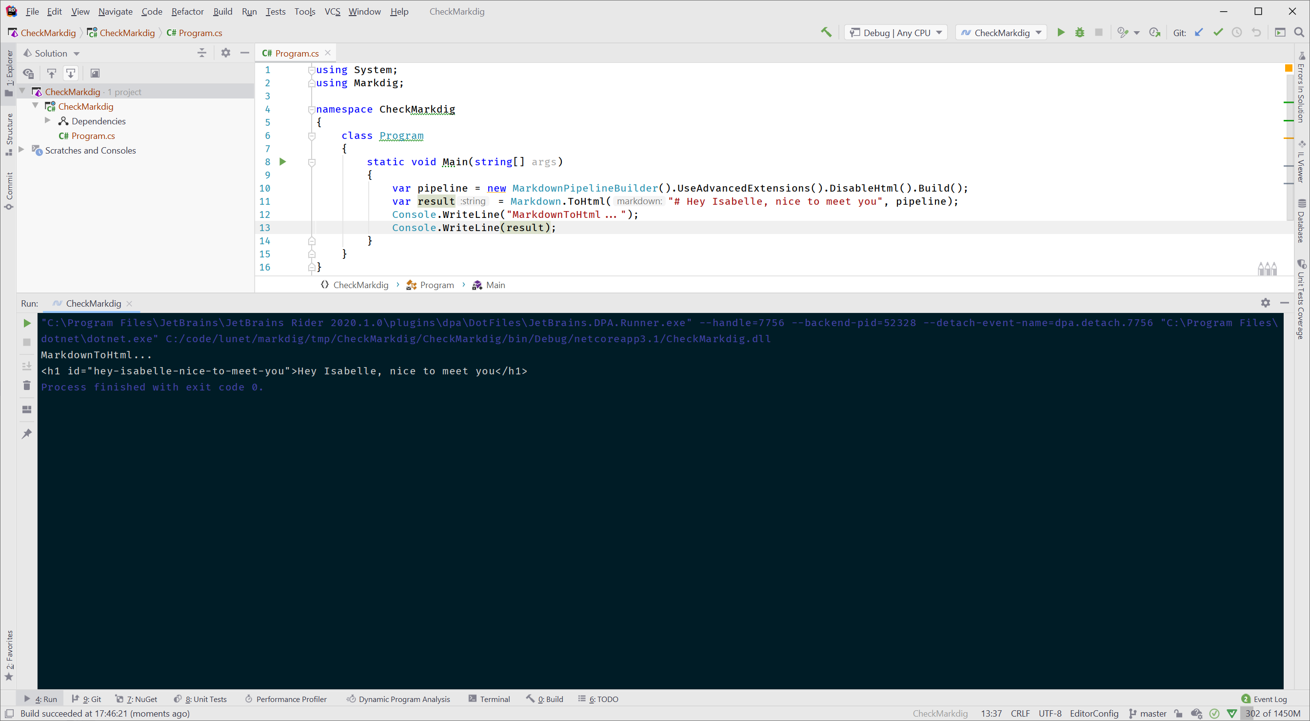 Markdig outputs headings with id attribute and content · Issue #446 · xoofx/markdig · GitHub