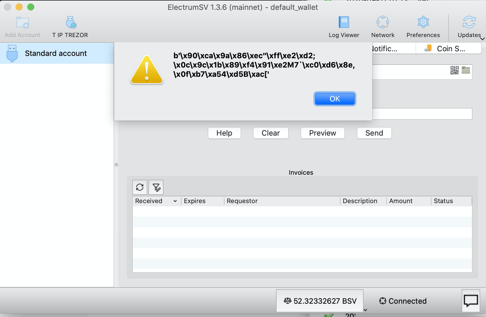 I cannot send BSV anywhere · Issue #516 · electrumsv/electrumsv · GitHub