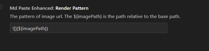 set the final insert form to ![filename](/filename.png "filename ...