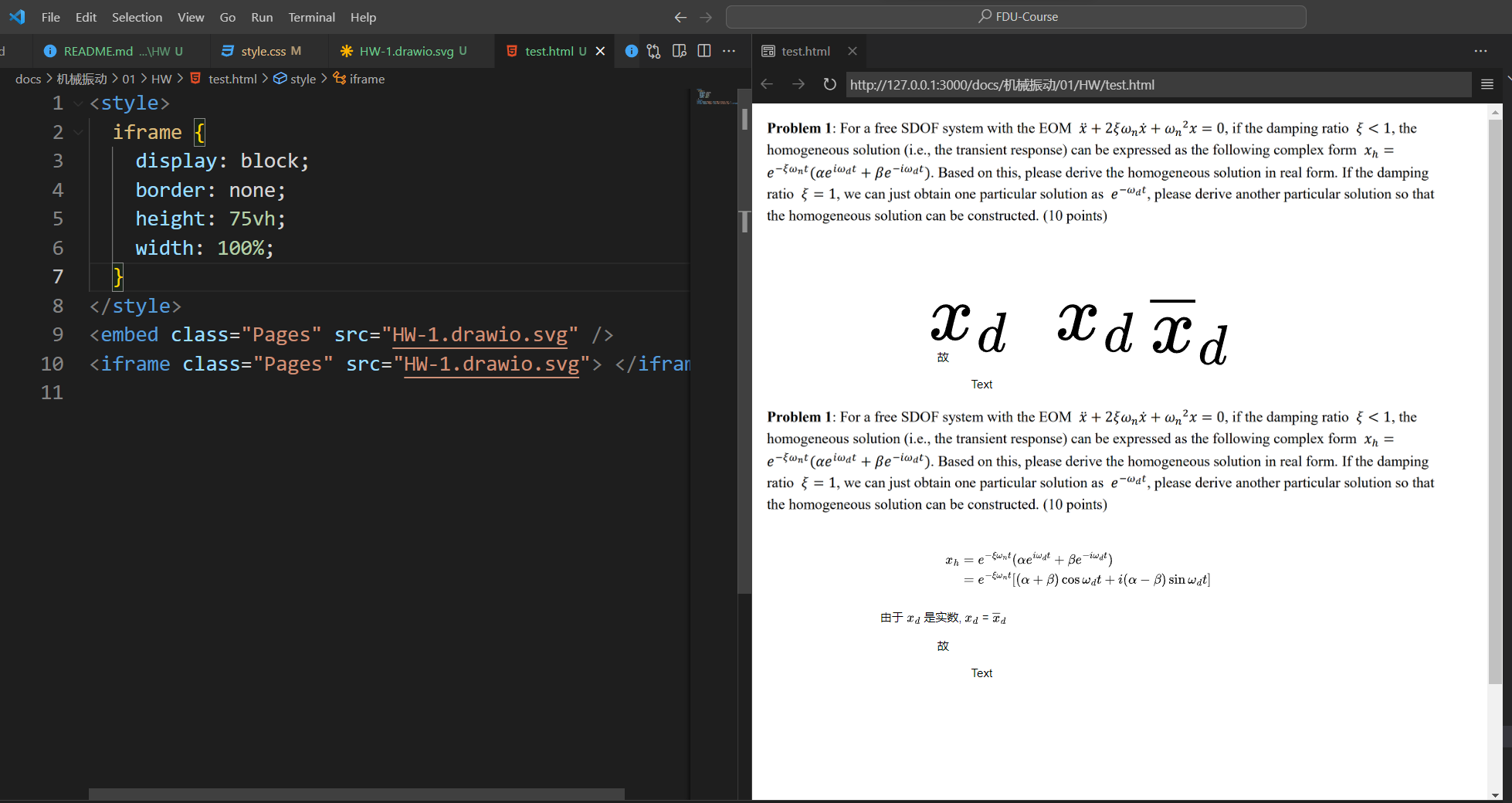 Formula rendering error when embedding SVG into HTML · Issue #3860 · jgraph/drawio · GitHub