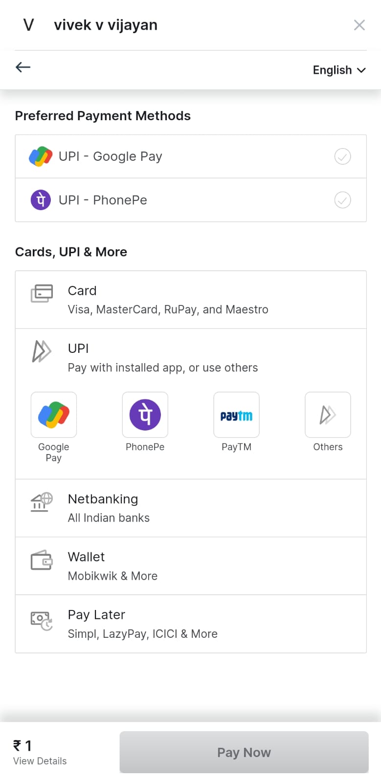 GitHub - Vivekvvijayan/react-native-razorpay