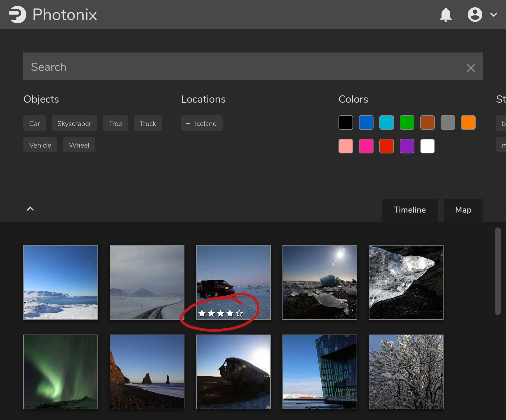 Star rating filtering and tagging · Issue #140 · photonixapp/photonix · GitHub