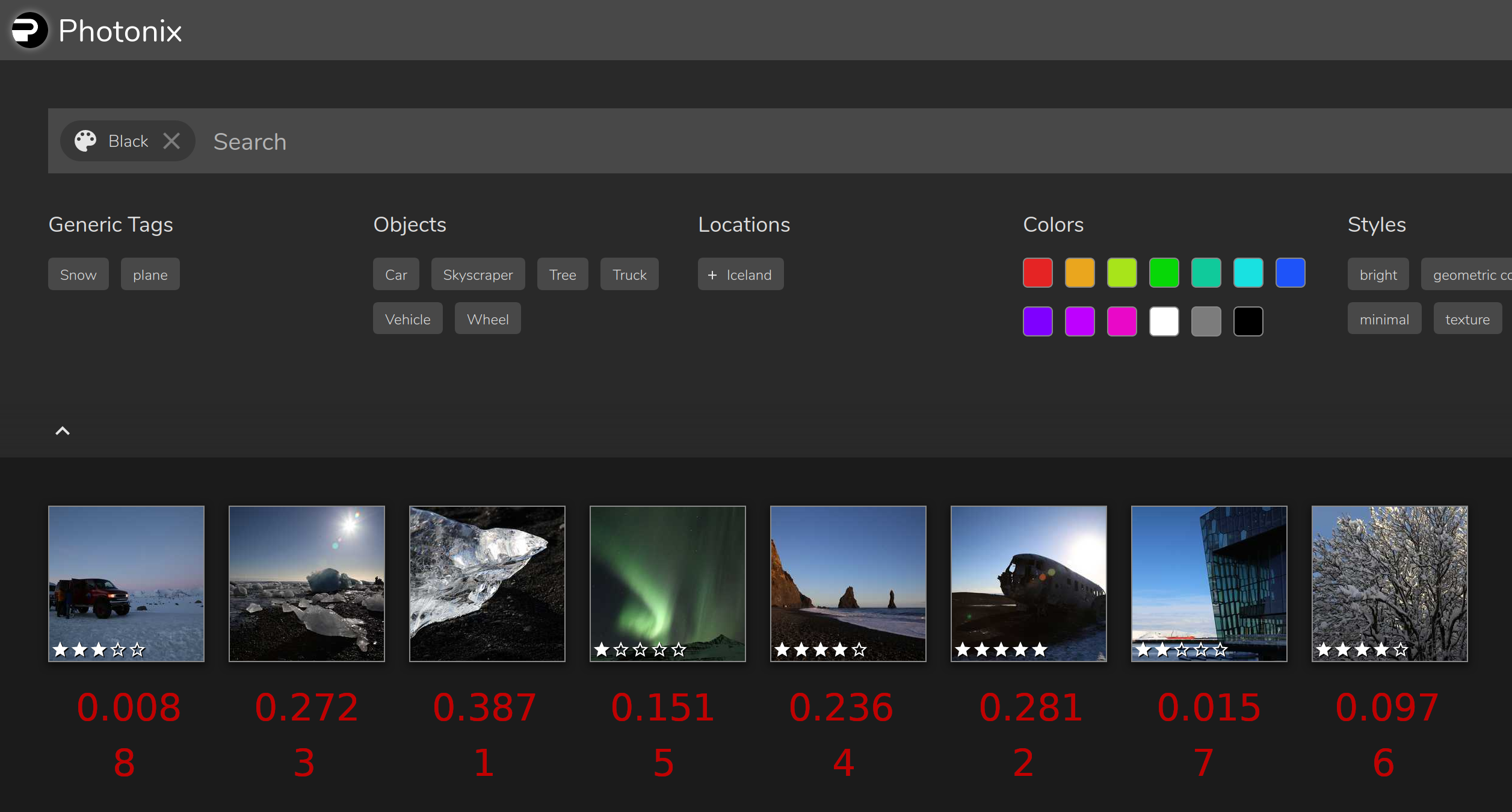 Sort filtered results according to significance of selected tags · Issue #7 · photonixapp ...