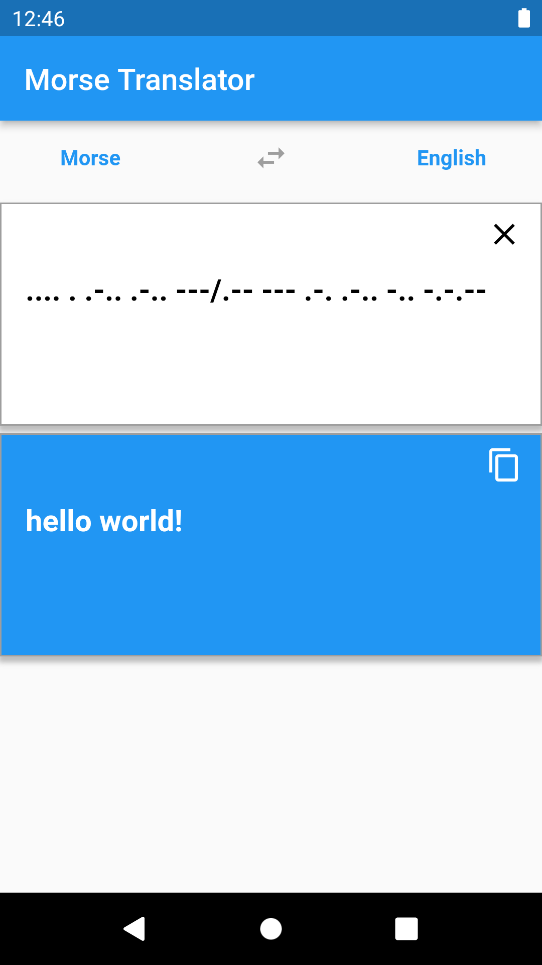 GitHub - Khalid-Elkhidir/Morse_Translator: A mobile application ...