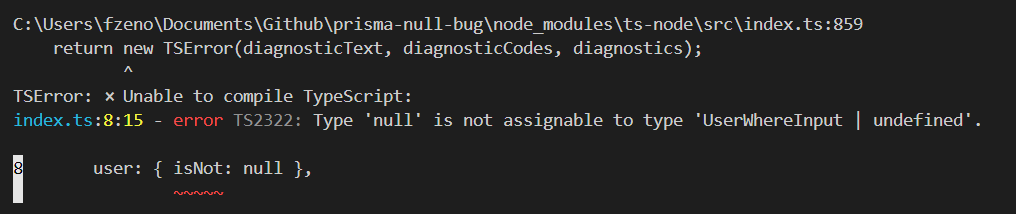 Error With Nullable Relation In The `is` And `isnot` Clauses · Issue