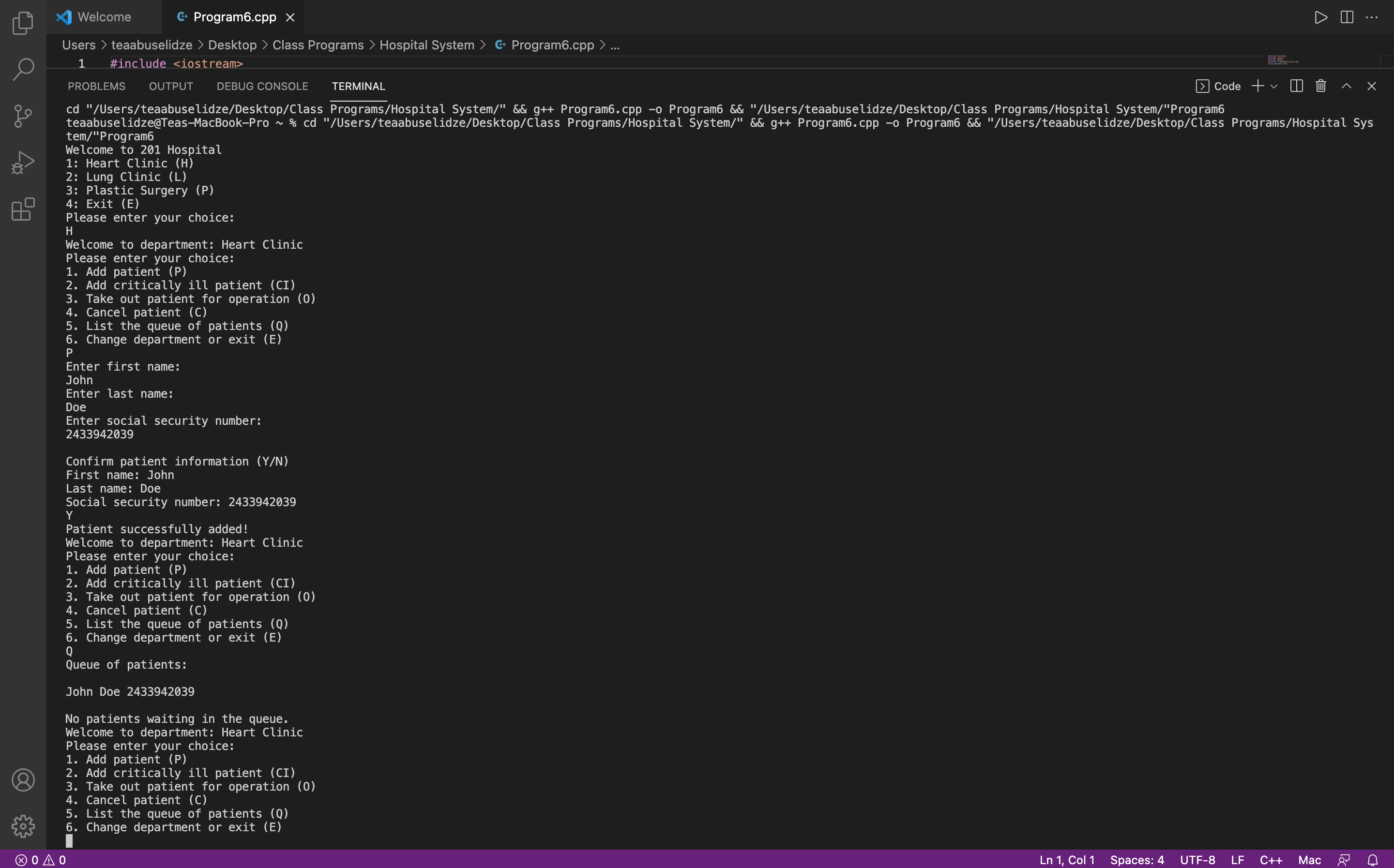 GitHub - ttaxzn/HospitalSystem