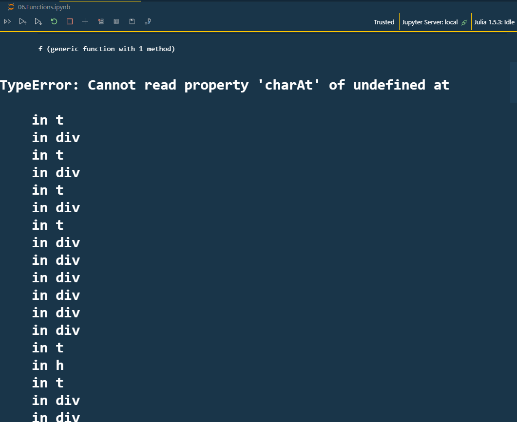 Julia Kernel in Jupyter Notebooks not working as required · Issue #118822 · microsoft/vscode ...