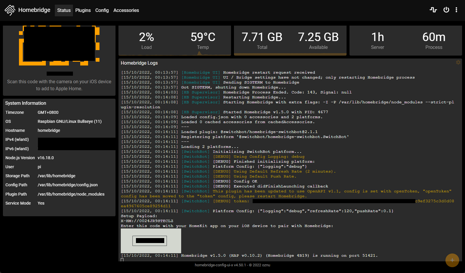 Bug: No devices loaded after update plugin from v1.15.0 to v2.1.1 with SwitchBot API v1.1 ...