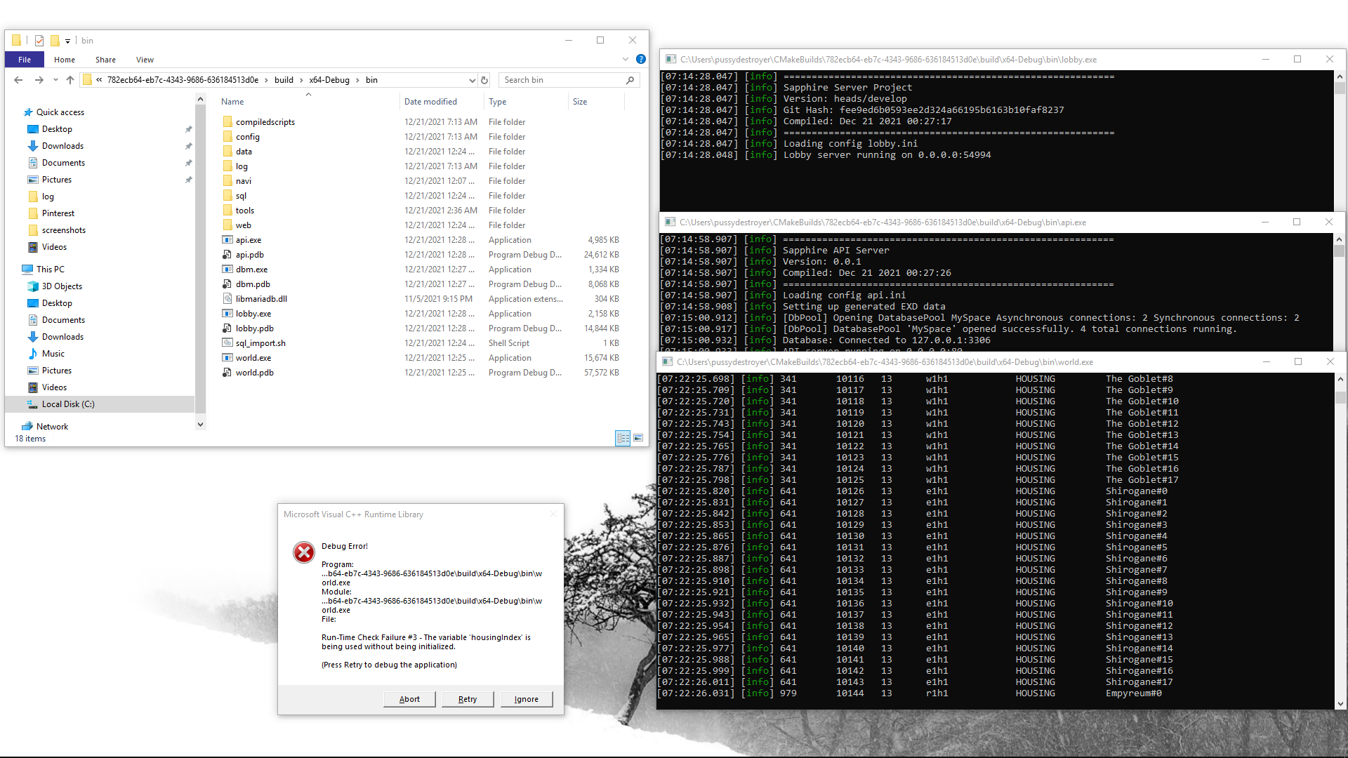 The variable 'housingIndex' is being used without being initialized · Issue #746 ...