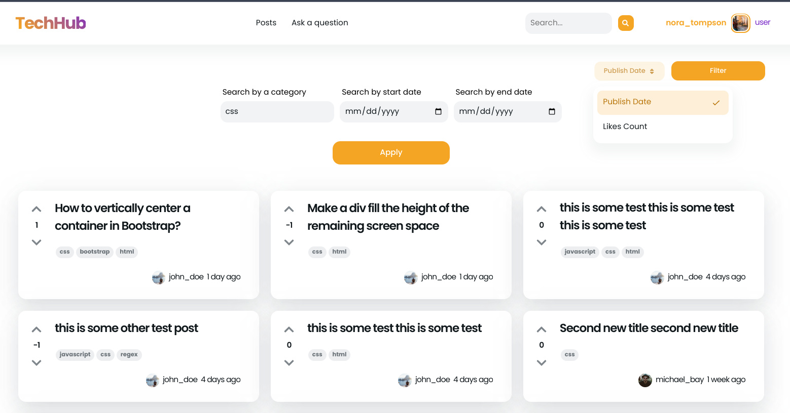 GitHub - High-Voltaged/Ucode-Usof-Frontend: The client side for a developer forum.