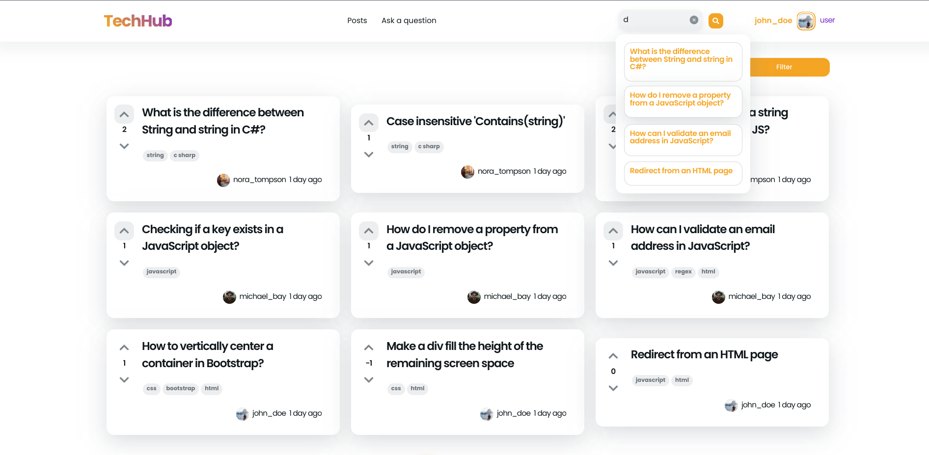 GitHub - High-Voltaged/Ucode-Usof-Frontend: The client side for a developer forum.