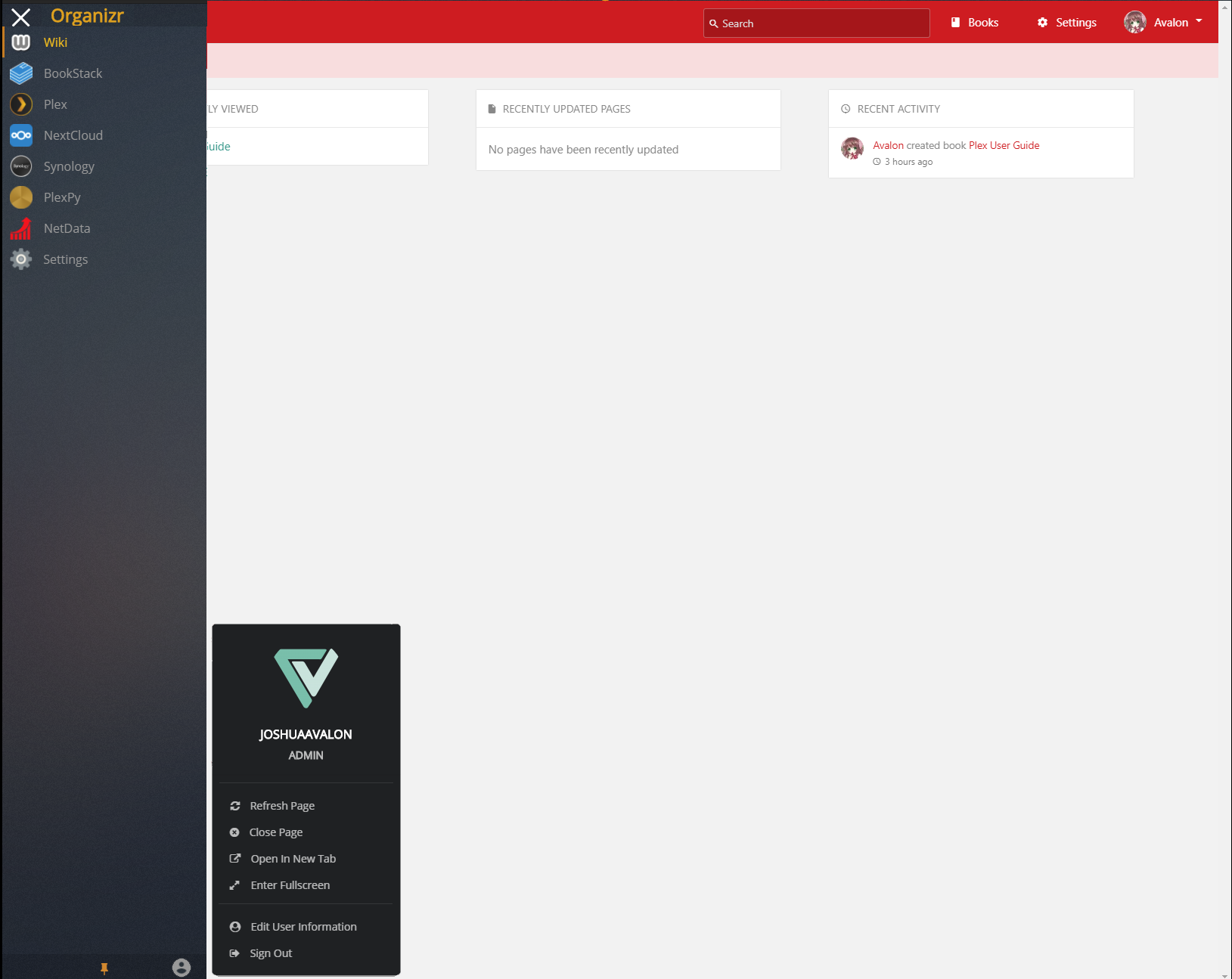 [Feature Request] Disable top bar · Issue #669 · causefx/Organizr · GitHub