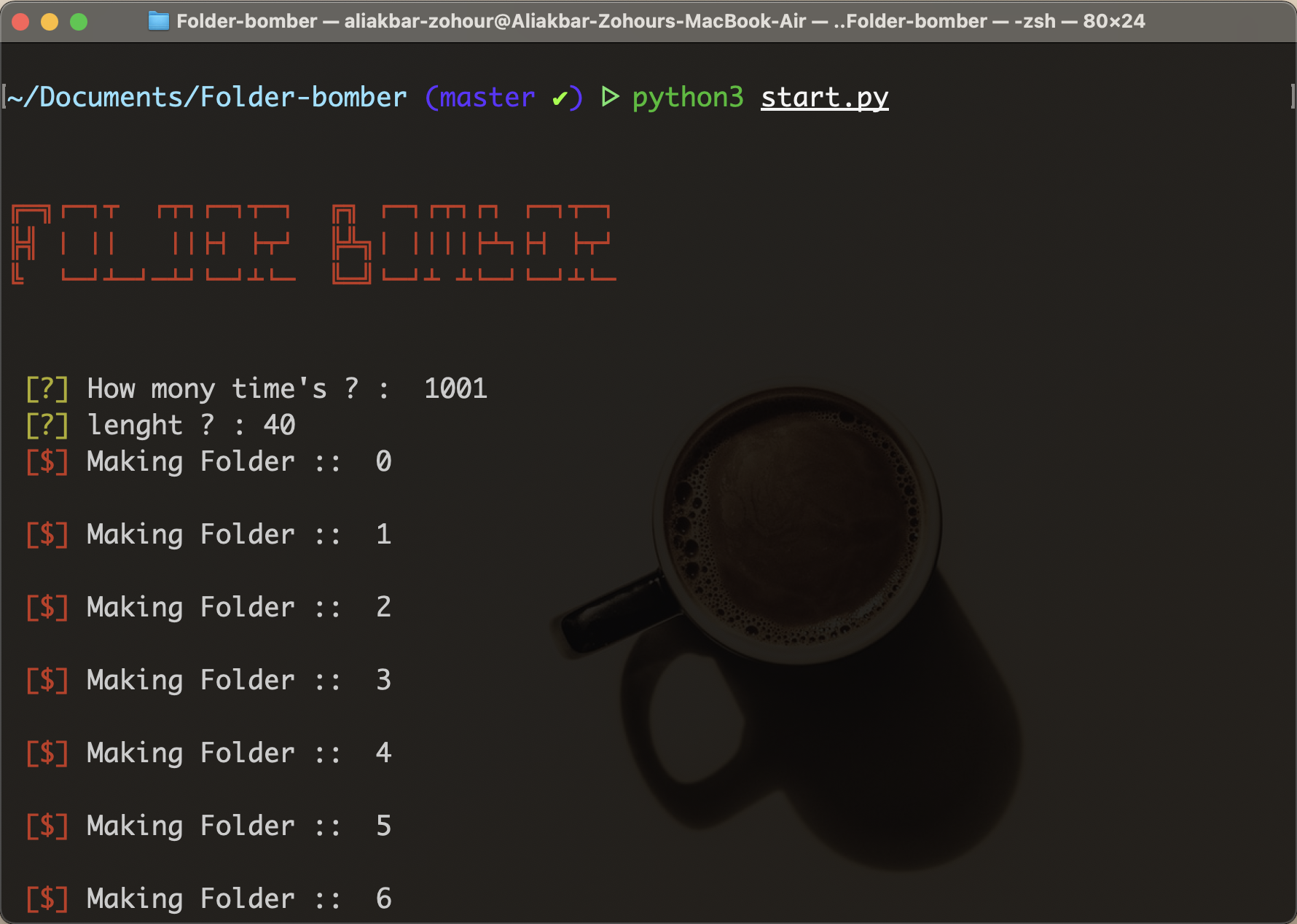 GitHub - aliakbarzohour/Folder_Bomber: Build a safe virus ( Folder ...