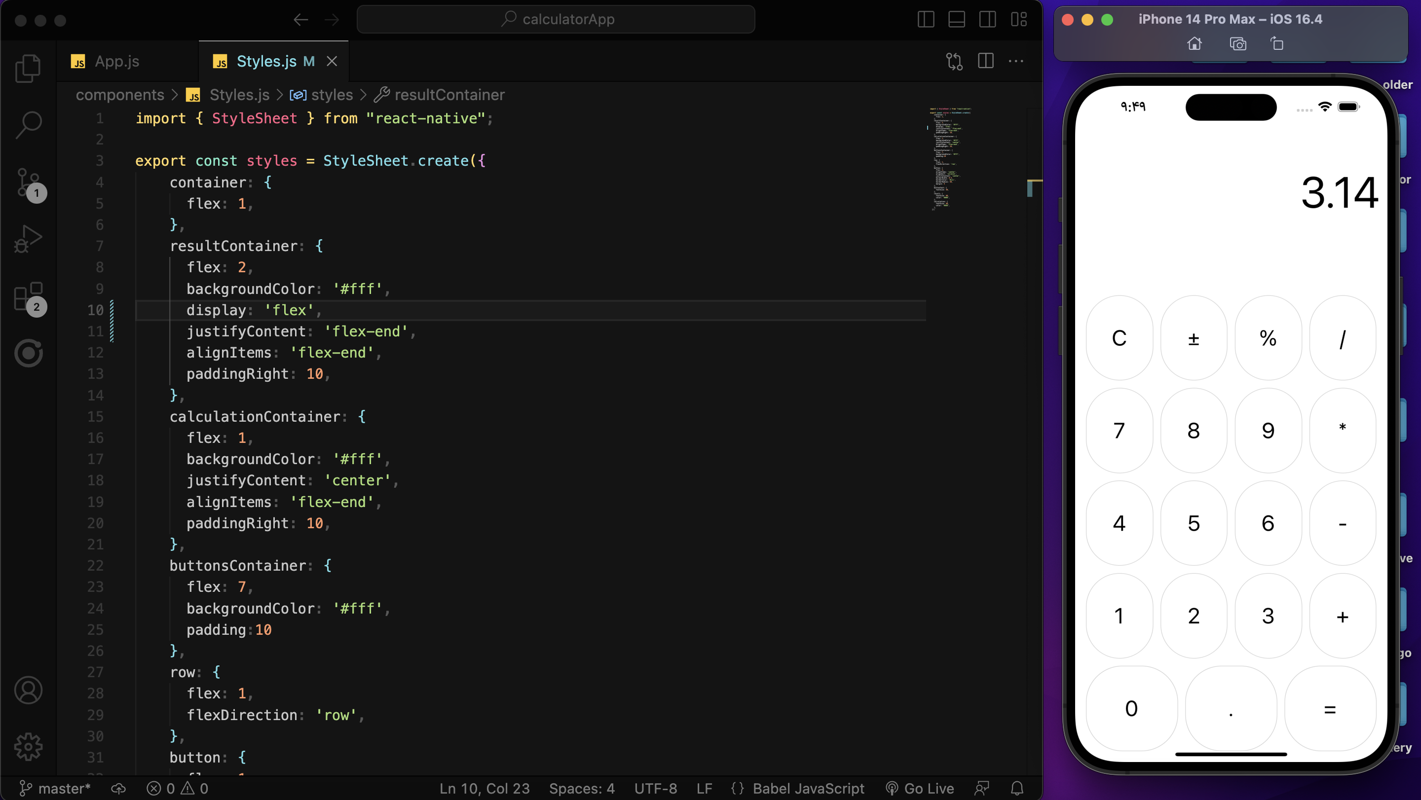 Github Aliakbarzohour Reactnative Calculatorapp